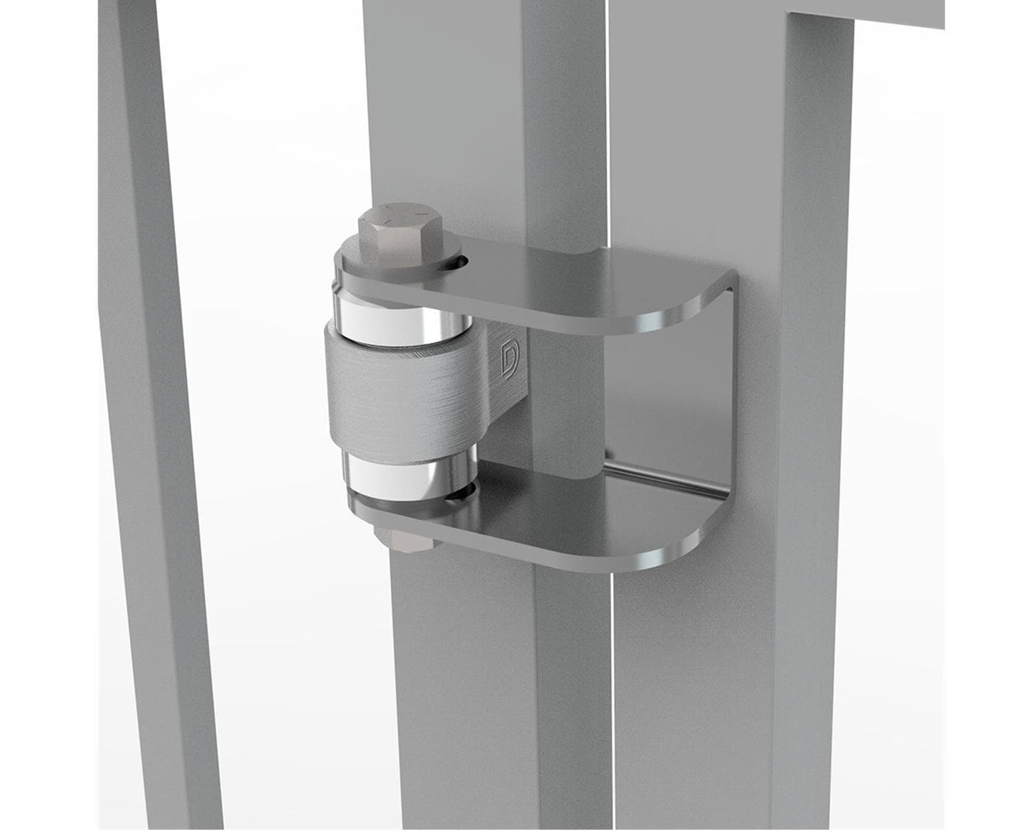 SHUT IT CI3050 Face Mount Weld-On BadAss Hinge — Steel & Fence Supply