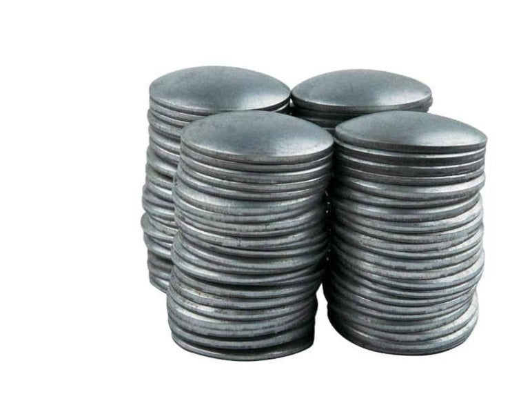 1 5/8" Weld On Caps - Box Of x100 Caps — Steel & Fence Supply